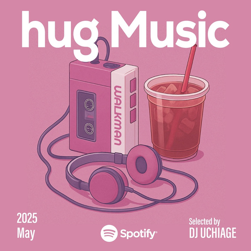 DJ UCHIAGE for hug coffee music May/2025 – hugcoffee